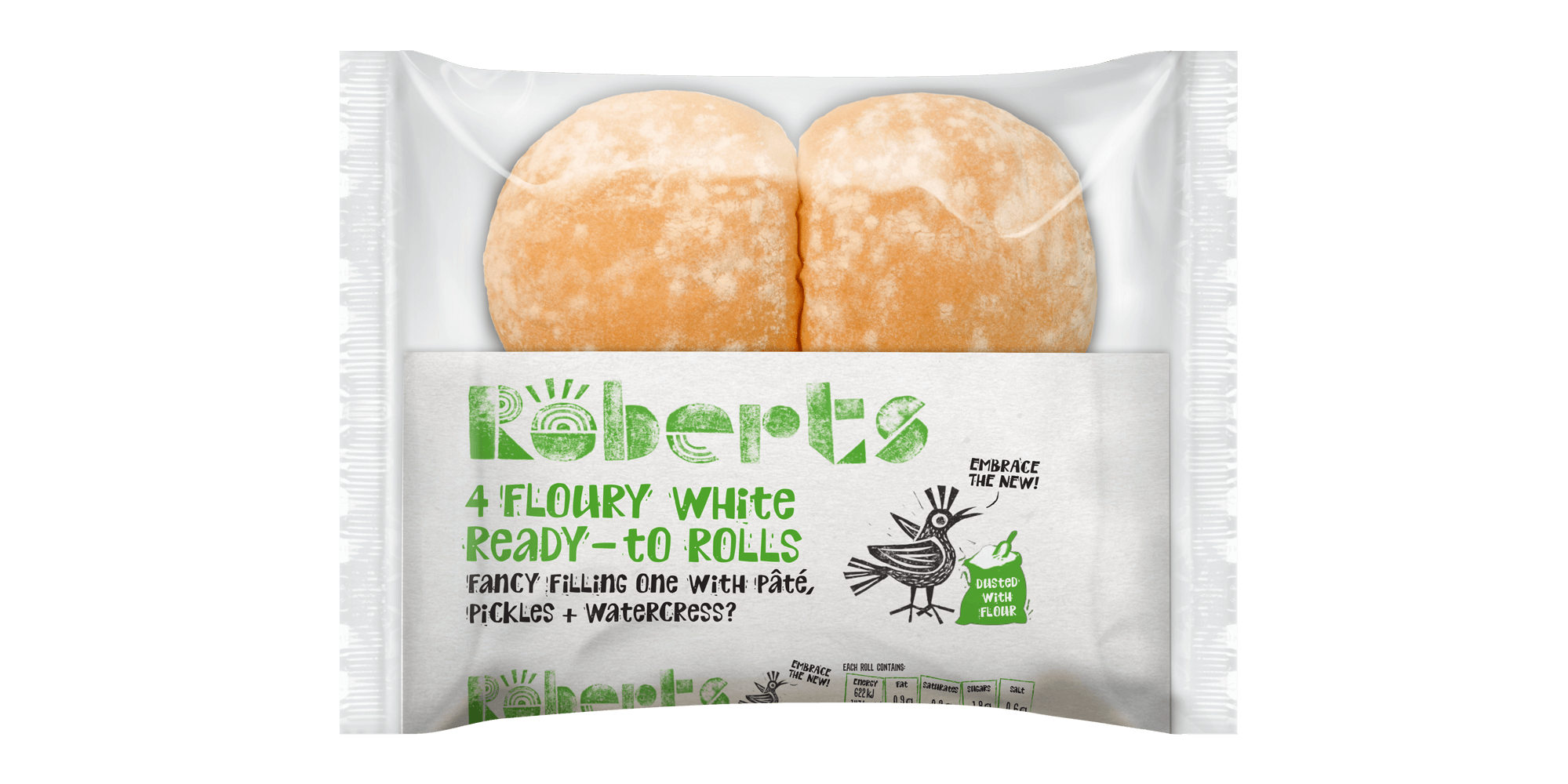 White Rolls - Roberts Bakery